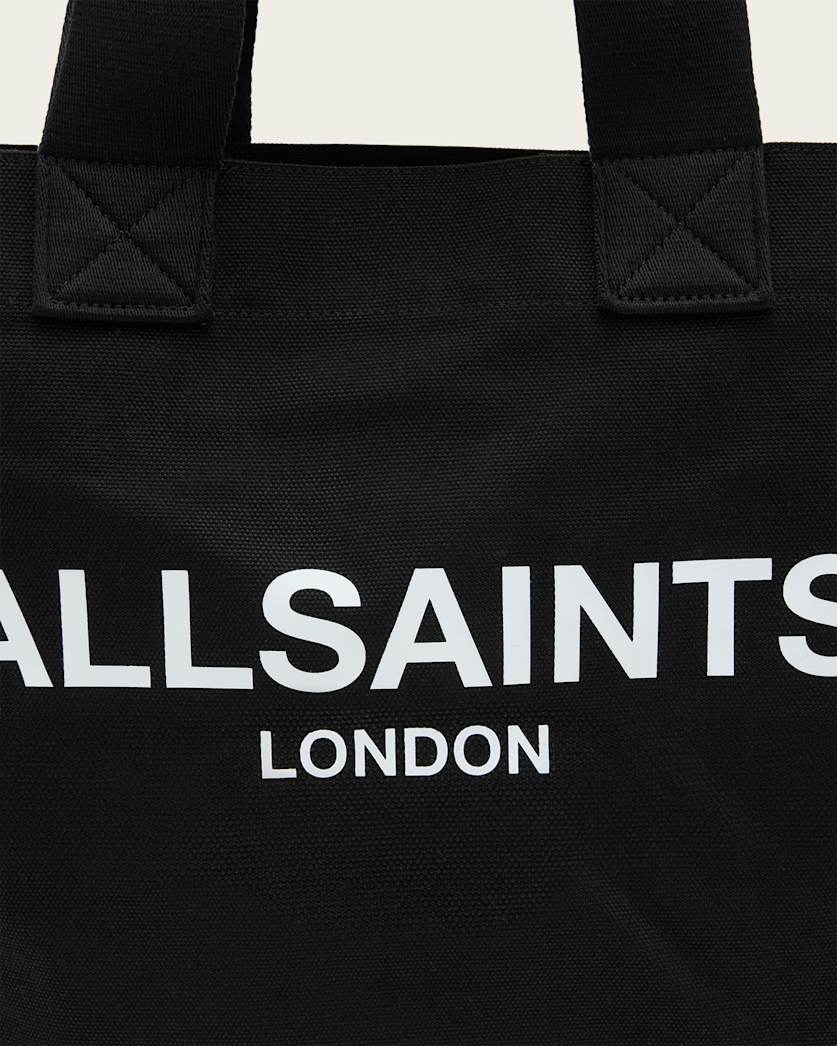 Ali Logo Canvas Tote Bag Black | ALLSAINTS